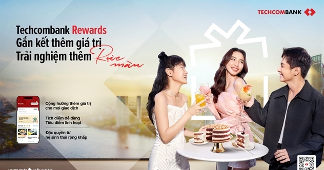 Techcombank Rewards: Cộng giá trị, thêm gắn kết, tặng đặc quyền vượt ...