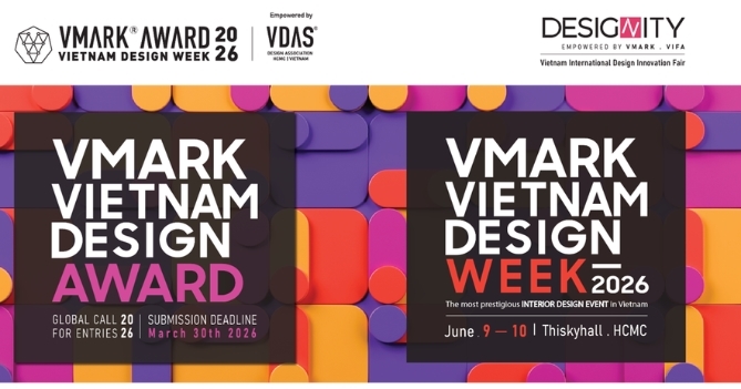 Vmark Vietnam Design Week 2026: Sáng tạo và thiết kế bền vững